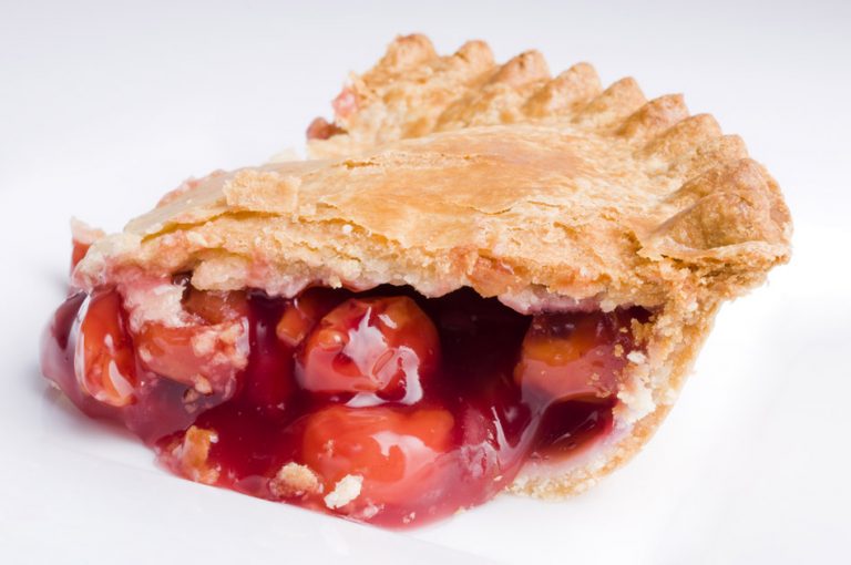 Impossible Cherry-Custard Pie made with Bisquick - Foodie Lovers Club